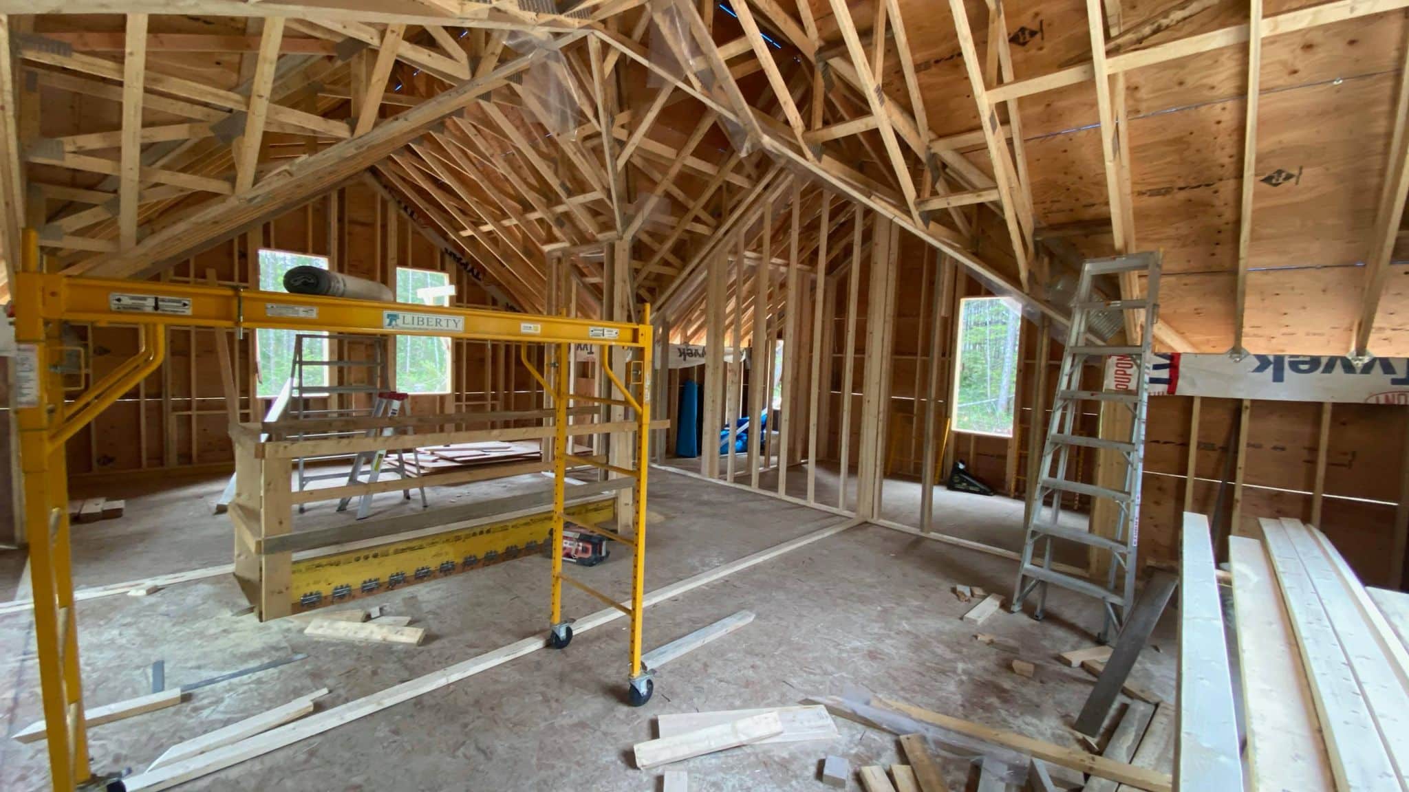 British Columbian Cottage - Pacific Truss - Vancouver Island